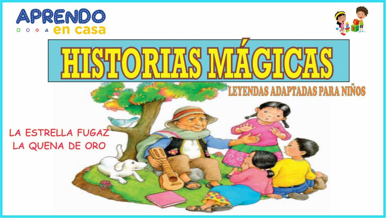 Historias Mágicas Adaptadas Para Niños